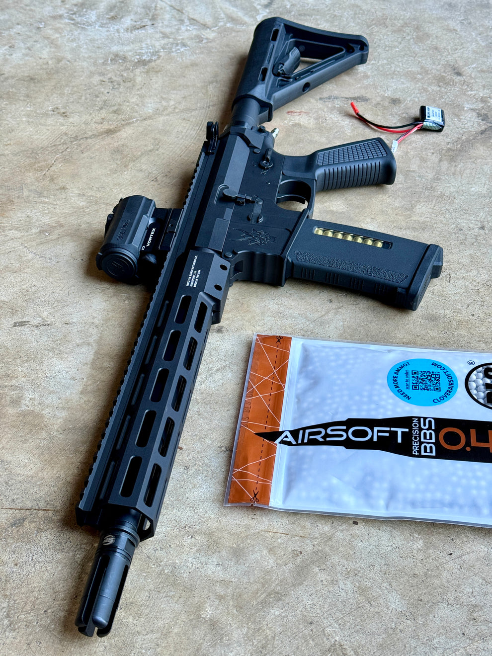 Clovair Gold MTW - Custom Gen 3 MTW | Modular Training Weapon – Clover Airsoft